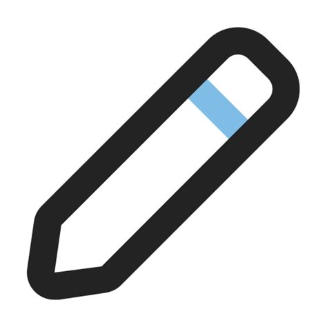 Edit Generic Color Outline Icon