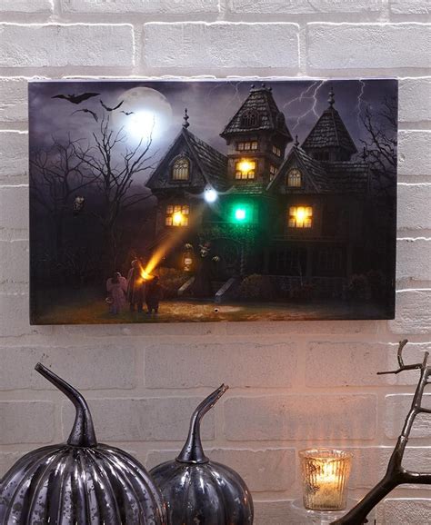 Halloween Wall Art On Canvas At Ella Reibey Blog