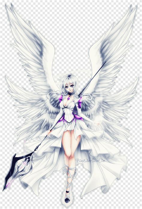 How To Draw An Angel Girl Draw An Anime Angel Anime