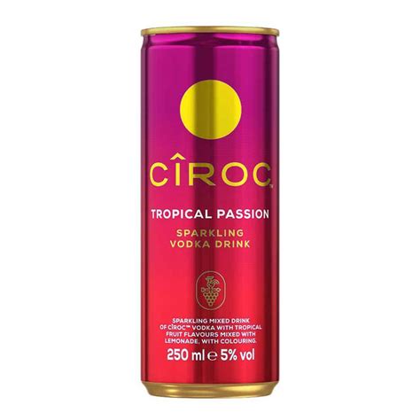 Ciroc Tropical Passion Premix 250ml Drinksupermarket