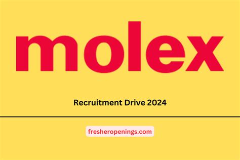 Molex Off Campus 2024 Hiring Freshers Salary Up To 12 Lpa