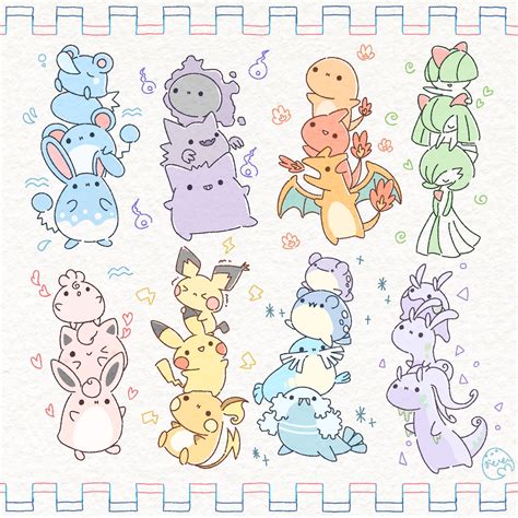 「かわいいポケモンイラスト」のアイデア 84 件【2025】 ポケモン イラスト ポケモン ポケモン 可愛い イラスト