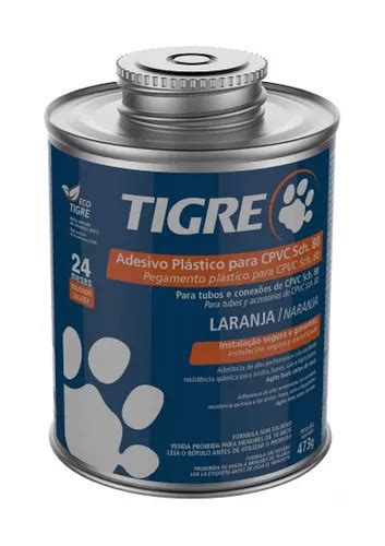 Adesivo Especial Cpvc E Pvc U Industrial Sch80 473ml Tigre Mercadolivre