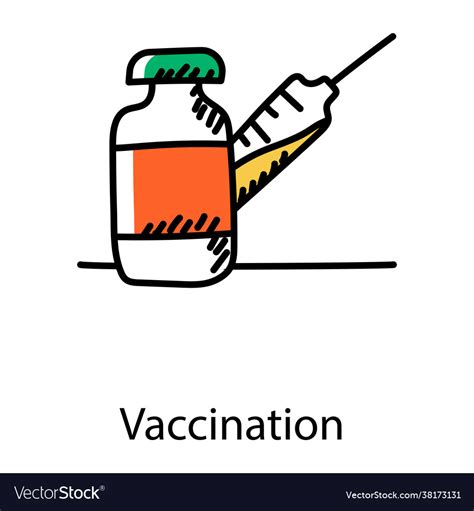 Vaccination Royalty Free Vector Image Vectorstock