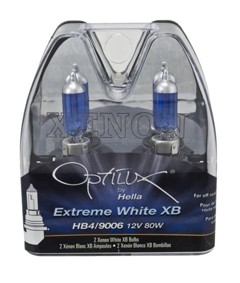 Hella Optilux Xb White Halogen Bulbs Hb4 12v 80w 2 Pack Demon