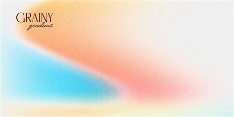 Premium Vector Pastel Color Grainy Gradient Background Abstract Yk Grain Gradation Texture