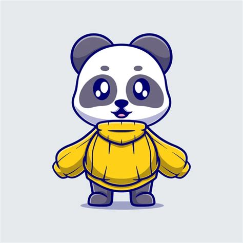 可爱的熊猫拿着竹子卡通画 图库矢量图©arinalyusuf06 661194448