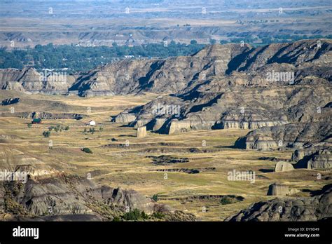 Makoshika State Park Montana Usa United States America Rock