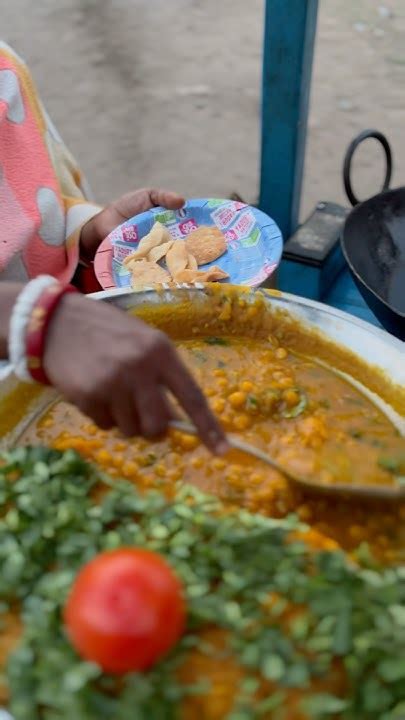 Street Style Chola Papdi Chaat ₹20 Chaat Streetfood Papdichaat