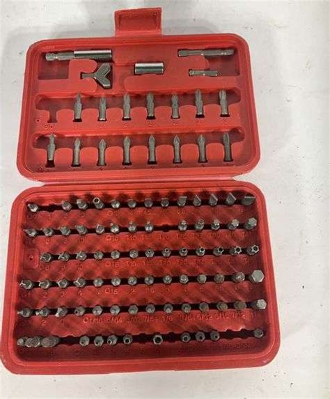 Drill Master Security Bit Set Incomplete Set Hash Auctions