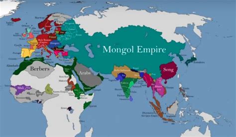 Mongolian Empire Timeline
