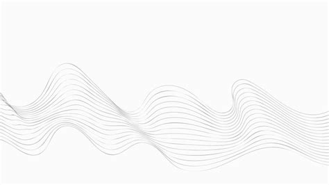 Premium Vector Abstract Thin Wave Lines Background