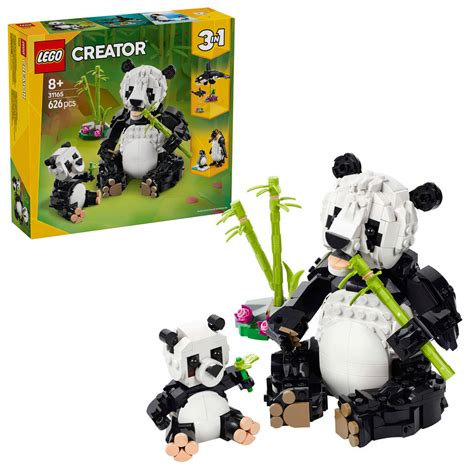 Lego Creator 3 In 1 Wilde Dieren Pandafamilie 31165