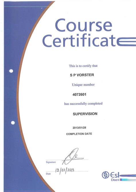 Eskom Certificates Pdf