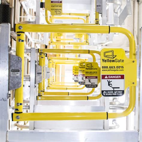 Puerta De Seguridad Abatible Universal Yellowgate Baroig