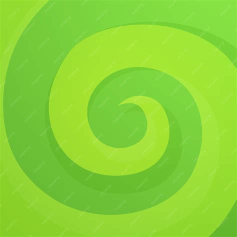 Premium Vector Green Abstract Twirl Background