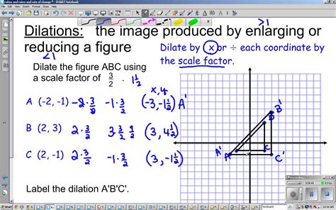 8th Grade Dilations And Scale Factor Worksheets Samples