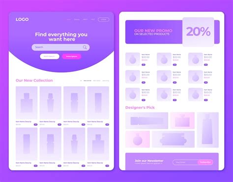 Ui 디자인 자산 이미지 Freepik에서 무료 다운로드