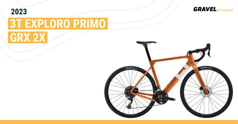 2023 3t Exploro Primo Grx 2x Gravel Bike Database