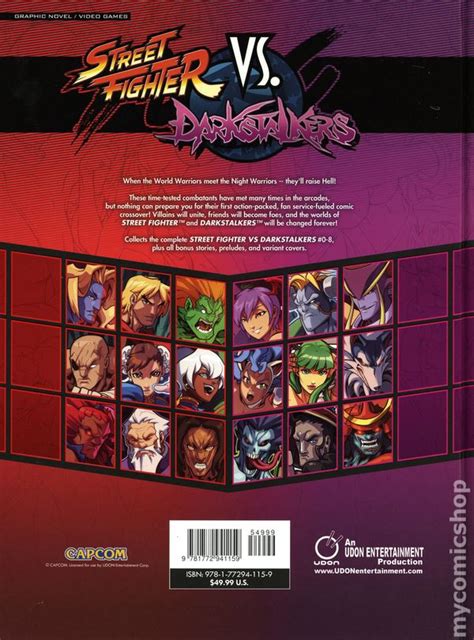 Street Fighter Vs Darkstalkers Underworld Warriors Hc 2020 Udon