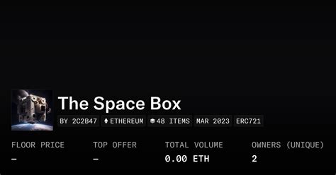 The Space Box Collection Opensea The Space Box Collection Opensea