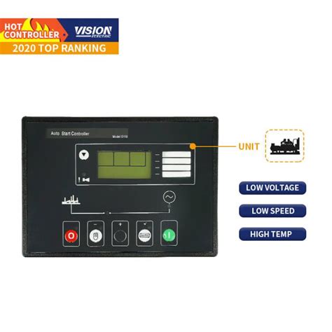 Generator Synchronization Control Panel Deep Sea Electronics 5110 For Control Module Vision