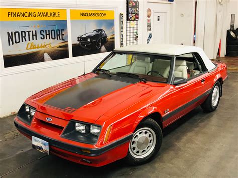 Used 1986 Ford Mustang Gt Convertible Low Miles See Video For