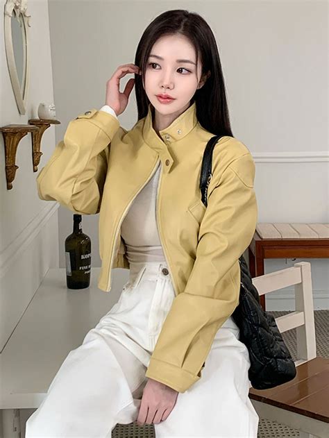 신상📷 로랑 라이더자켓 가죽자켓 레더자켓 크롭자켓 오버핏자켓 집업 자켓 봄자켓 간절기 가을 봄옷 개강룩 레이어드 Y2k