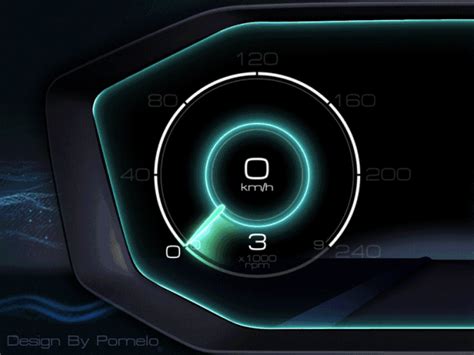 【视觉客汽车hmi设计中心】 花瓣网