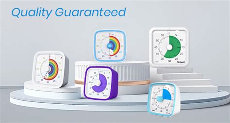 Yunbaoit Visual Timer With Protective Case Rainbow Disk 60