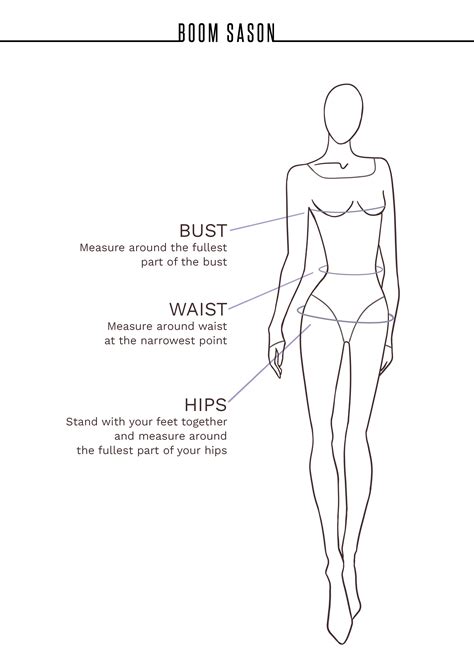 Boom Sason Self Measurement Guide