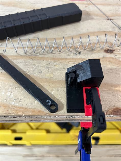 Fully Printable Spring Jig 2nd Prototype R Fosscad