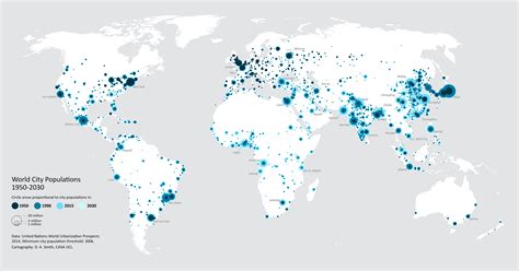 Environment And Planning Featured Graphic World City Populations Time