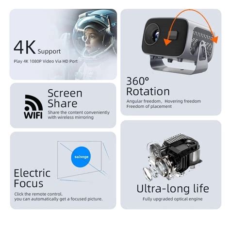 A10 Pro Android Smart Led Projector Shopee Philippines