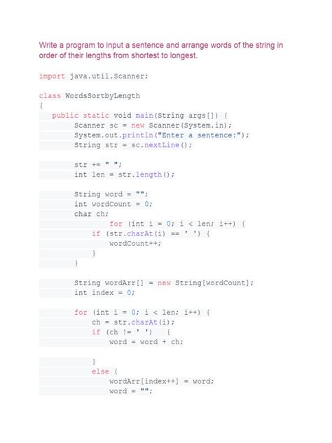Stringsandarrays Pdf