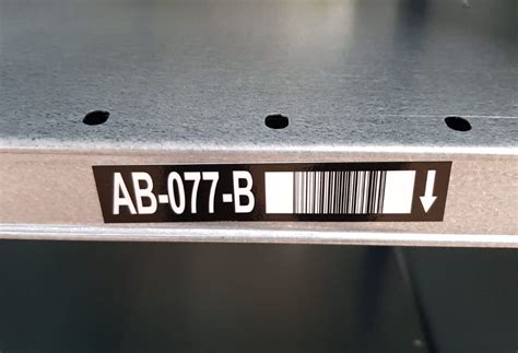 Asg Services Warehouse Shelf Labels Asg Services