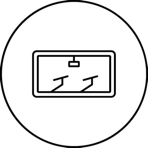 Premium Vector Windscreen Icon