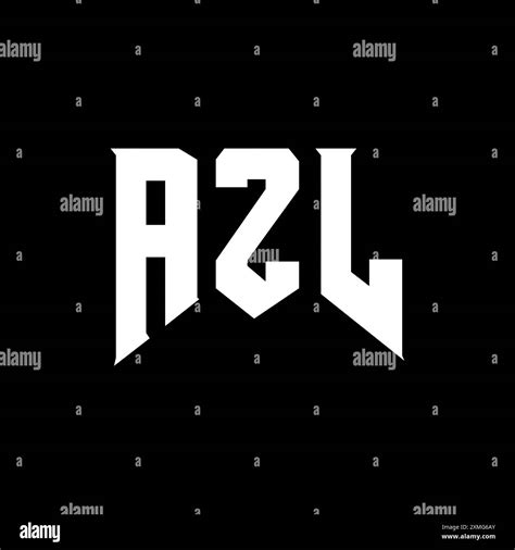 Azl Letter Logo Design For Technology Company Azl Logo Design Black