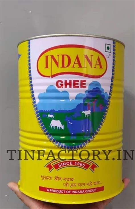 Cylindrical Empty Tin Containers For Packaging At ₹ 20 Piece In Sonipat