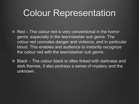Colour Scheme Research Ppt