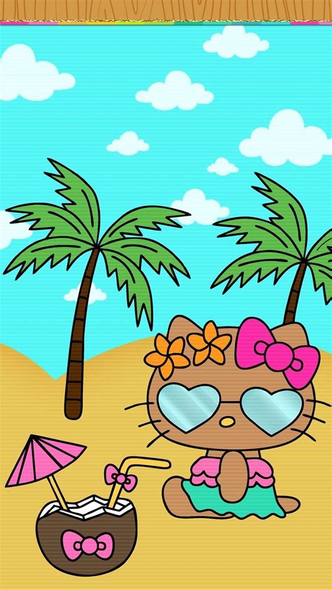 Hello Kitty Summer Wallpaper Desktop 49 Hello Kitty Summer Desktop
