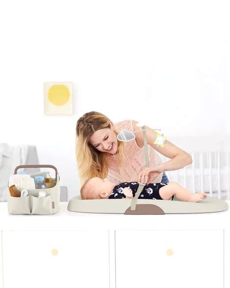 Nursery Style Light Up Diaper Caddy Oat Skip Hop Carters