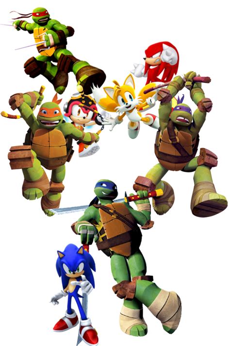 The Ninja Turtles Meet Sonic Fandom