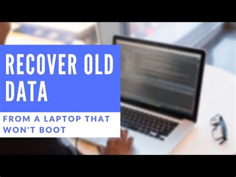 How To Recover Data From A Dead Laptop Without Removing The Hard Drive Or Using Another