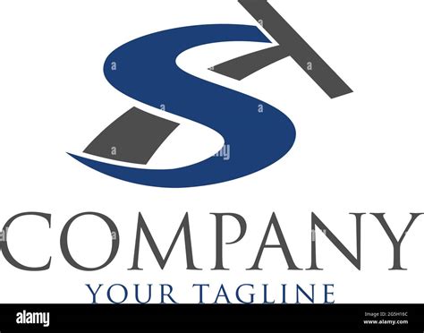 St Tech Logo Stock Vector Images Alamy