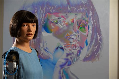 미술관에 작품 전시도” 자화상 그리는 Ai 로봇 테크레시피