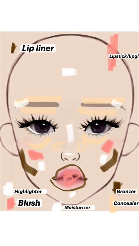 Latina Make Up ️ Easy Makeup Tutorial Makeup Face Charts Makeup