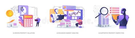 Ai Technology In Real Estate Abstract Concept Vector Illustrations Stock Vector Illustration Ai Technology In Real Estate Abstract Concept Vector Illustrations Stock Vector Illustration