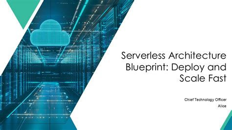 Serverless Architecture Blueprint Deploy And Scale Fast Ppt Outline At