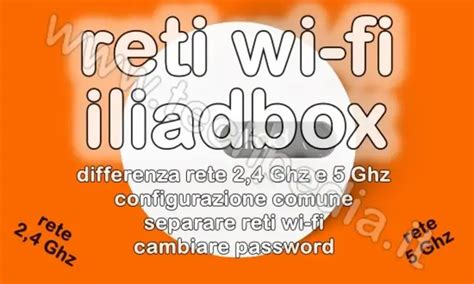 Come Configurare Rete Wi Fi Iliadbox Frequenza Password Nome